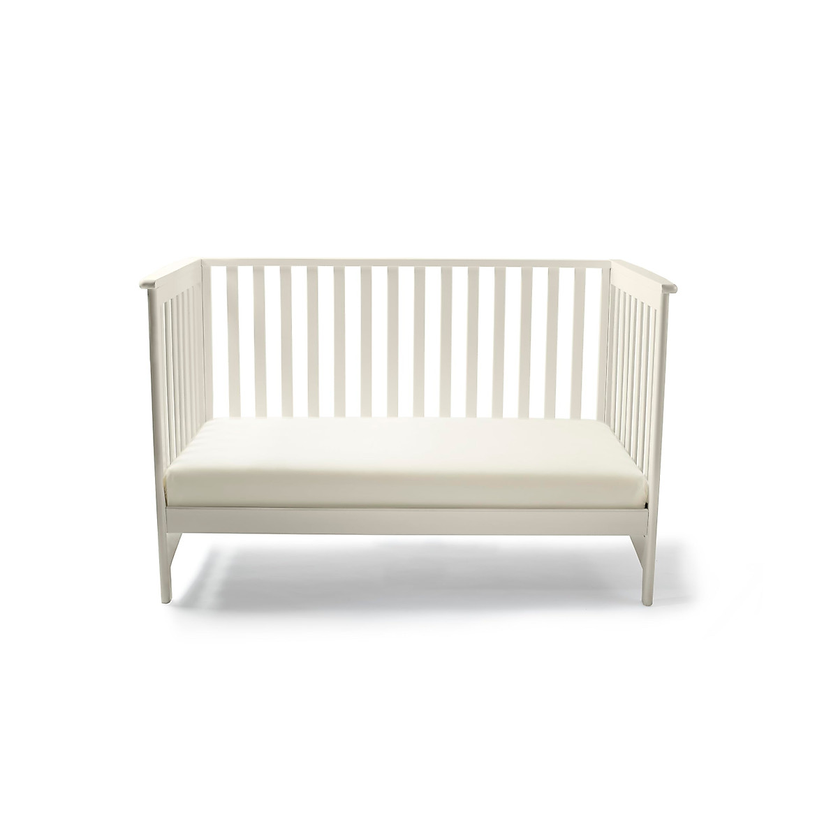 Naturepedic Organic Crib Mattress Sheet - Crib Fitted Sheet for Standard Crib Mattress - Soft and Breathable Cotton Crib Sheet - Ivory - 52"x28"