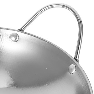 UPKOCH 1 Set Hot Pot Alcohols Stove Spirit Cooker with Pot Camping Stoves Set Stainless Steel Liquid Stove Portable Efficient Stoves Burner Shabu Pot for 10in