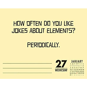 Bad Dad Jokes 2021 Box Calendar