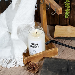 FreeJac House Warming Gifts New Home Gift Ideas New Home Candle Housewarming Gifts for Women New Apartment Gifts for Homeowner Friends Welcome Home Gifts Lavender Candle First Home Gifts 14oz