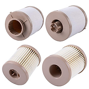 FD-4616 Fuel Filter Compatible with Ford 6.0L Powerstroke F250 F350 F450 F550 Super Duty 03-07 Excursion 03-05 FD4616 4 Micron Diesel Filter Replaces 3C3Z9N184CB Upper Fuel Bowl Lower Lifter Pump