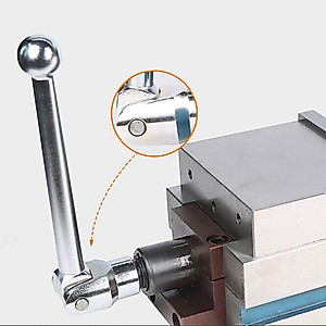 LeTkingok Q93 Series 4-inch Double-station Vice Nodular Cast Iron Precision Machine Vise for CNC Milling Machine CNC Center