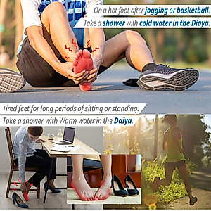 Diaya Showerbath Pink - Silicone shower bath | shower footbath | foldable foot bath | bashin | tub | foot wash soaking massage | feet clean odor | showerfootbath | standing type | hot water savings