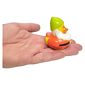 Cool Winter Holiday Christmas Rubber Ducks (2") Standard Size. (12 Pack) Cute Duck Bath Tub Pool Toys. (Gnome Rubber Ducks)
