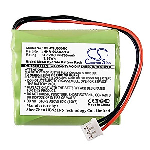 ZEEKAY Compatible with Battery Ph***ps 8100 911 02101, 8100-911-02101 BCRU950, Pronto DS3000, Pronto RU950, Pronto RU960, Pronto RU970, Pronto RU980 700mAh