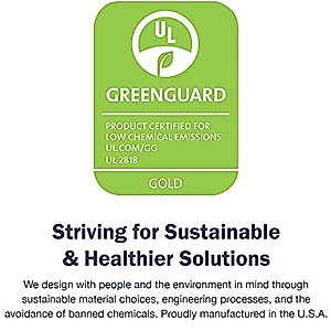 Haworth Zody Dual Posture Mesh Office Chair – Ergonomic Desk Chair with Forward Tilt Option – with Lumbar Support (Coal)