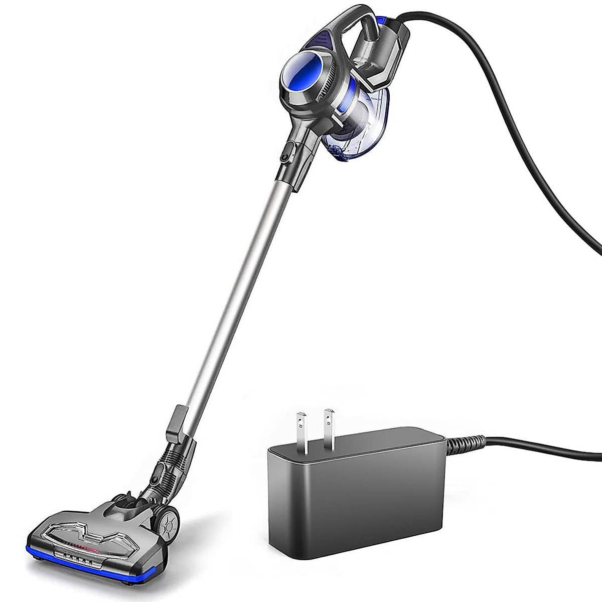 CASIMY 26V 400mA AC Adapter Charger Compatible with MOOSOO XL-618A M X6 XL-618 XL618A K17 Pro K17Pro VC01 M24 M8 S012A2600400U Cordless Vacuum Cleaner GeeMo G201 Ultra-Light Power Supply Cord Cables