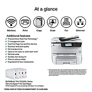 Epson Workforce Pro WF-C8690 A3 Multifunction Color Printer