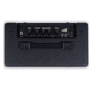Blackstar Debut 10E Beginners Practice Electric Guitar Amplifier Combo with Delay Effect 10 Watt Headphone Input/Line in MP3 Playback (Black)