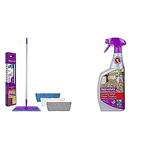Rejuvenate Microfiber Mop Bundle with Floor Cleaner and Pads