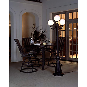 Patio Living Concepts 00370-PLC Furniture Piece, 80-inch, Black