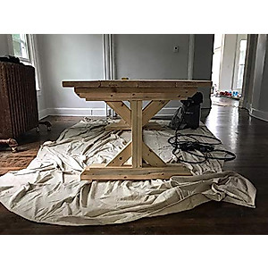 Farmhouse Style Dining Room Table - Benches sold separately - Various sizes available