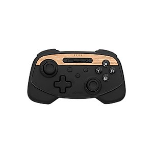 Jowua Multi-Device Wireless Controller Compatible for Tesla Model 3/Y/S/X/cybertruck Compatible for Switch, one controller set, SPECIAL PROGRAMMED and DESIGN FOR TESLA, Compatible for T (WOOD) [nintendo_switch,windows,ios,android]