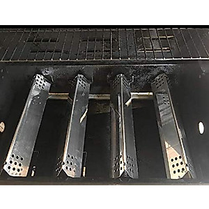 Hongso Grill Kit for Home Depot Nexgrill 4 Burner 720-0830H, 720-0830D, BHG 720-0783W, 720-0783H, Members Mark 720-0830G, 720-0830F Gas Grill Models, Grill Burners Heat Plates Grill Parts Replacement