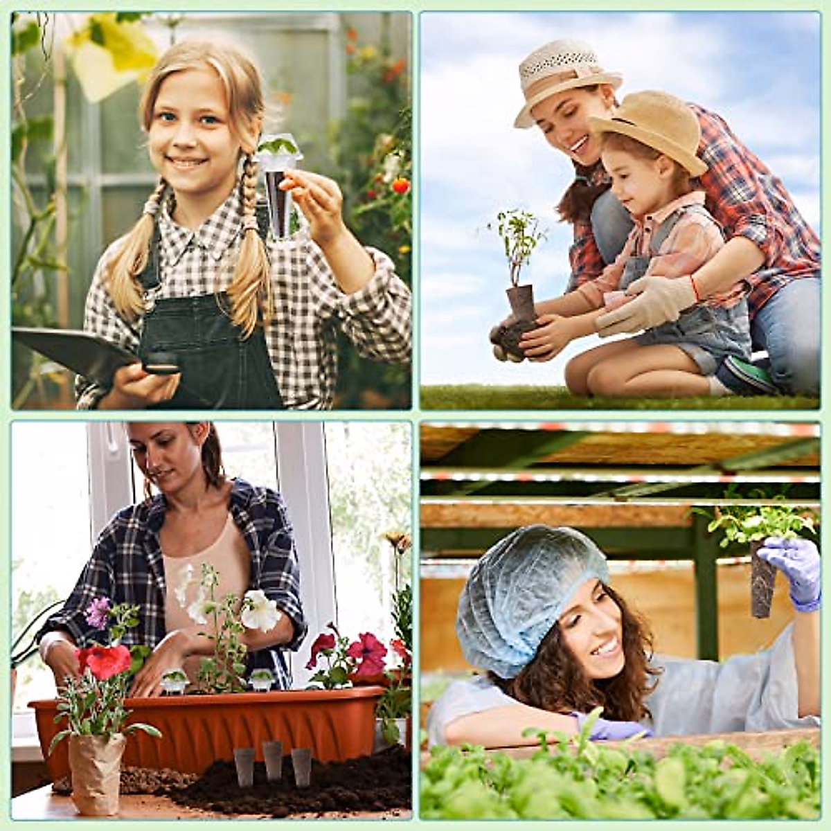 320 Pcs Hydroponic Growing Kit Includes 80 Grow Sponges Seedling Starter Sponges, 80 Grow Baskets, 80 Grow Domes and 80 Pod Labels Hydroponics Garden Accessories for Indoor Plant Herb Growing System