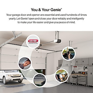 Genie 7155-TKV Smart Garage Door Opener StealthDrive Connect - Ultra Quiet opener, WiFi, Battery Backup - Works with Alexa & Google Home