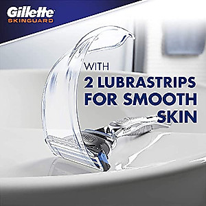 Gillette Skinguard Manual Shaving Razor Blades- pack of 8 cartridges