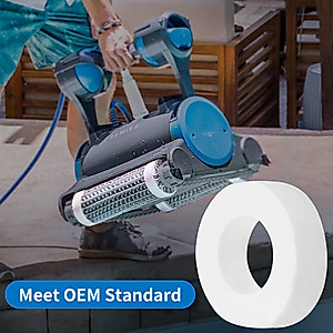 SUNRRA Durable Climbing Ring Replacement for Dolphin Nautilus CC Plus Robotic Pool Vacuum Cleaner, M200/M400/M500/DX3/DX4/DX6 More, Part # 6101611-R4, Replace Dolphin Nautilus CC Plus Parts, 4 Packs