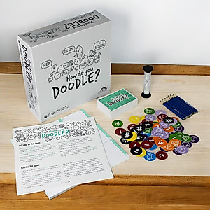 How Do You Doodle? Board Game - The Fast paced Drawing Game - for 3 to 7 Players Ages 12 and up by Outset