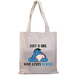 BDPWSS Donkey Tote Bag For Women Donkey Lover Gift Donkey Fans Gift (Girls loves Eey TG)