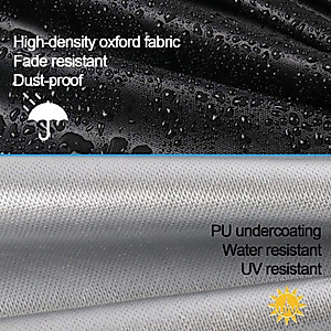 Outdoor Bench Cover,Patio Loveseat Cover Waterproof Patio Furniture Covers for Outdoor Park Loveseat,Sofa, Glider,Furniture Chair Cover,48" W x 29" D x 36" H