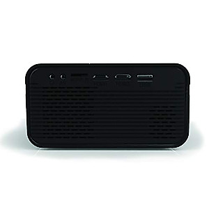 SuperSonic SC-80P HD Video Projector with Built-in Speakers: Compatible with USB, Micro SD, VGA, and HDMI | Home Entertainment System for Movies, TV, and Games!