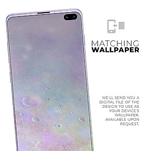 DesignSkinz The Tie-Dye Cratered Moon Surface Protective Vinyl Decal Wrap Skin Cover Compatible with The Samsung Galaxy S20 (Screen Trim & Back Glass Skin)