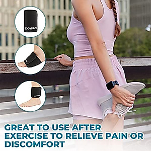 Cold & Hot Therapy Wrap, Reusable Gel Pack for Pain Relief. Great for Sprains, Muscle Pain, Bruises, Injuries, Etc. (Foot, Arm, Elbow, Ankle).