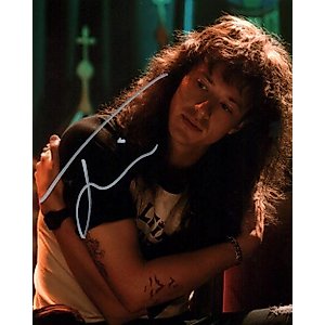 Joseph Quinn Stranger Things Reprint (RP)/Pre-print (PP) Signed Autograph Autographed 8 x 10-inch Photo Photograph Print