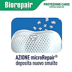Biorepair: "Total Protective Repair" Toothpaste with microRepair * 2.5 Fluid Ounce (75ml) Tube * [ Italian Import ]