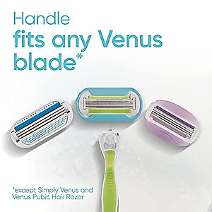 Gillette Venus Womens Razor Blade Refills, Venus Extra Smooth 4 Count and Venus Deluxe Smooth Sensitive 2 Count, 6 Total Refills