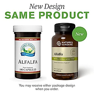 Nature's Sunshine Alfalfa, 100 Capsules