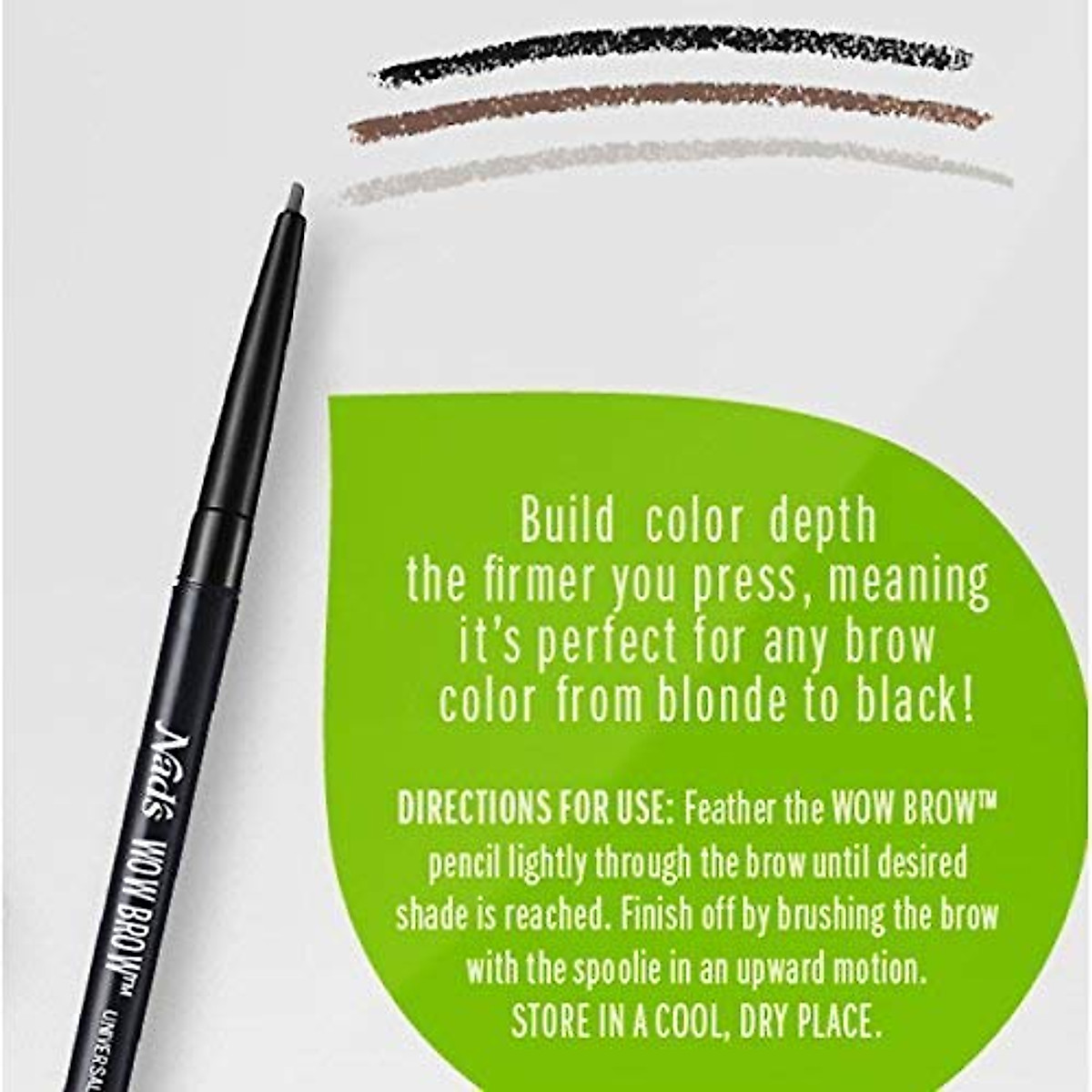 Nad's Eyebrow Shaping Kit, 18 Piece Set