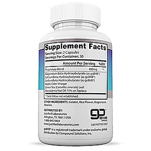 Ketogenix Keto Pills Ketogenic Supplement Includes goBHB Exogenous Ketones Advanced Ketosis Support for Men Women 180 Capsules 3 Bottles