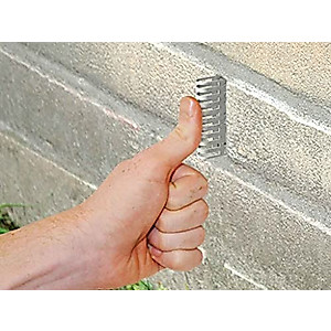 Rid-O-Mice Stainless Steel Brick Weep Hole Covers (80, 2.75 Inch) Stops and Keeps Out Mice, Wasps, Bees, Lizards, Snakes, Scorpions and Many Insects.