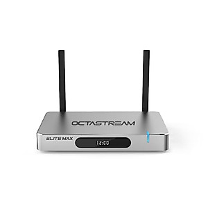 New OctaStream Elite Max Latest Technology Android TV Box 2025, Android Tv Box, Voice Control Remote, 6K with 4Gb RAM & 64 GB Media Player