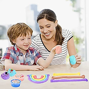 10 Pack Butter Slime Kits, Kids Party Favors, Goodies Bag Toy, Stretchy Clay Sludge, Game Prize, School Education, Stocking Stuffers, Birthday Gifts for Girls Boys