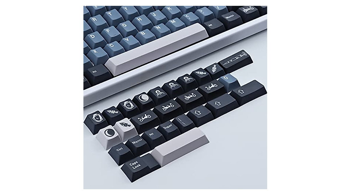 Hyekit PBT Keycaps - Durable & Customizable 139 Keys