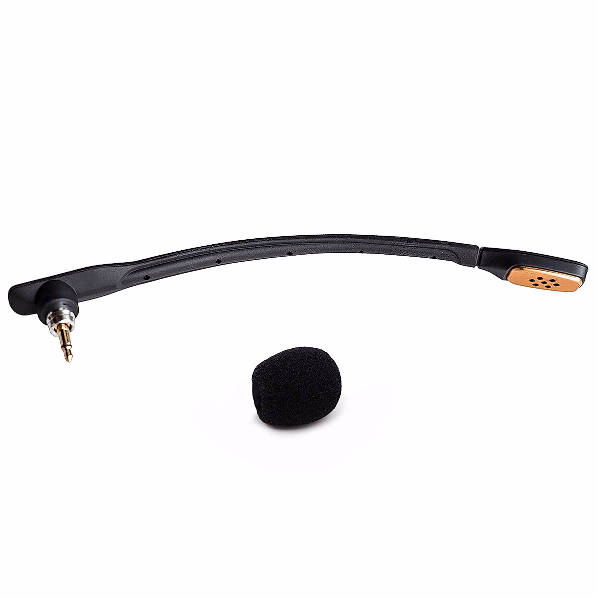 ElloGear Replacement Astro A40 Microphone, Part for Astro A40 and A40 TR Microphone Replacement with Foam Cover for Gaming Headset - Black