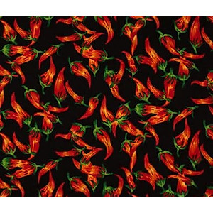 Potato Bag, Microwave Potato Bag, Potato Cooker bag, Potato Pouch, Baked Potato Bag, Cotton Bag in a Red Chili Pepper Fabric Print