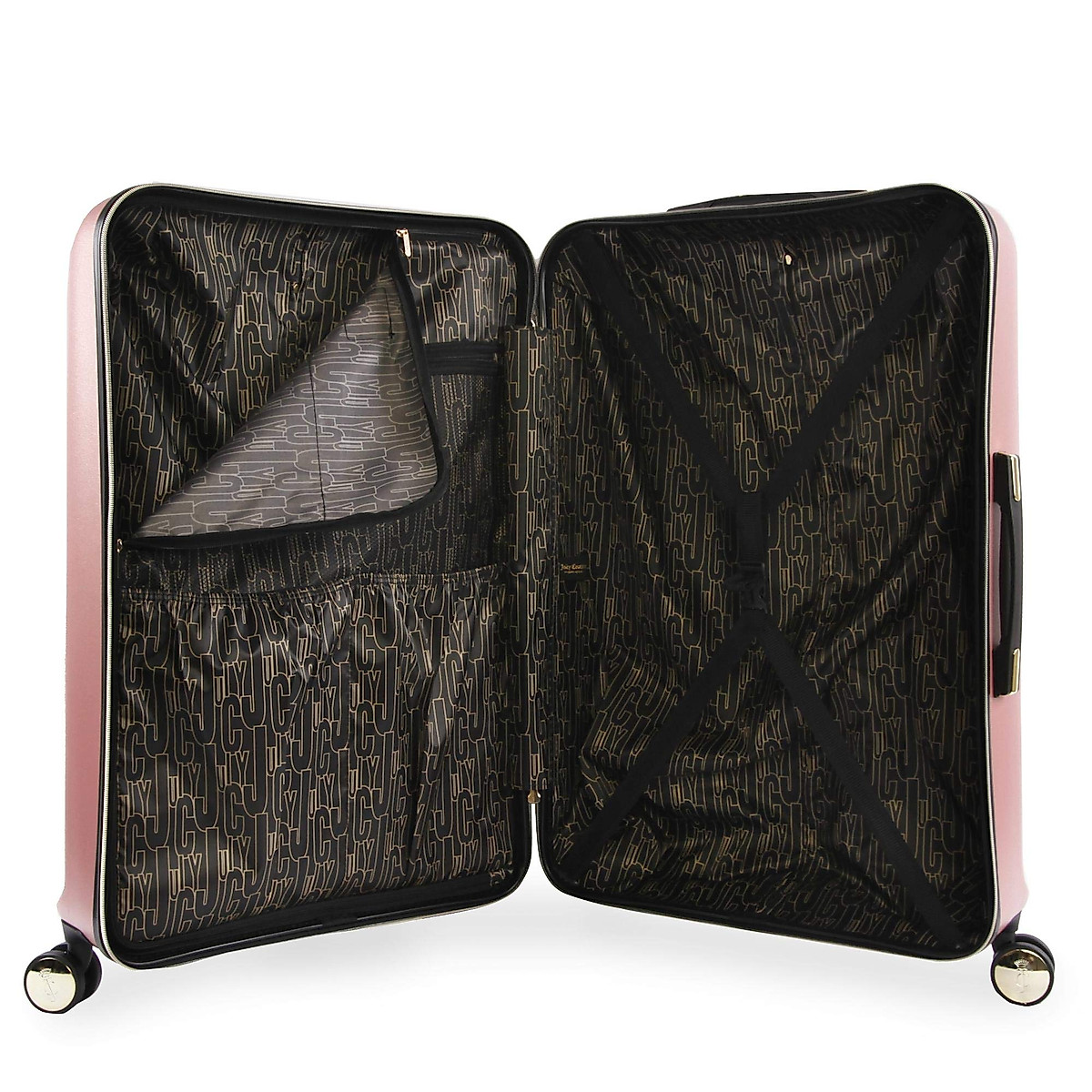 Juicy Couture Women's Grace 21" Spinner, Rose Gold, One Size