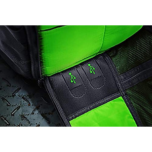 Razer Tactical v2 17" Laptop Backpack: Tear & Water Resistant Exterior - Roll Top for Increased Capacity - Scratch-Proof Interior - Fits 15 inch Laptops – Black