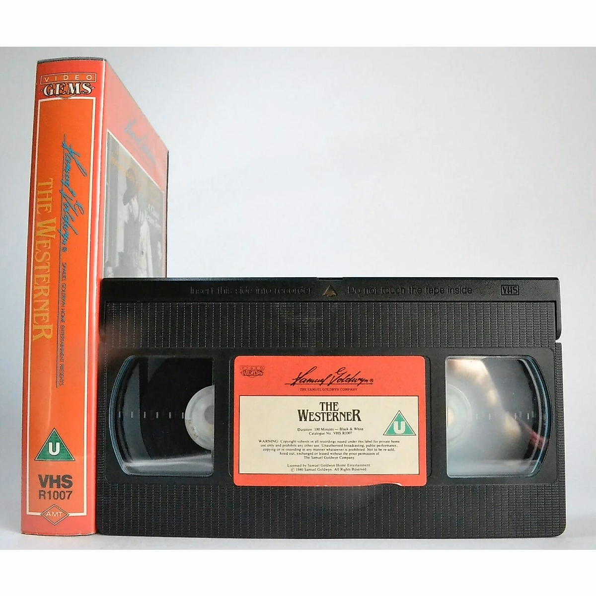 The Westerner (1940); [Video Gems]: Romantic Western - Gary Cooper - Pal VHS