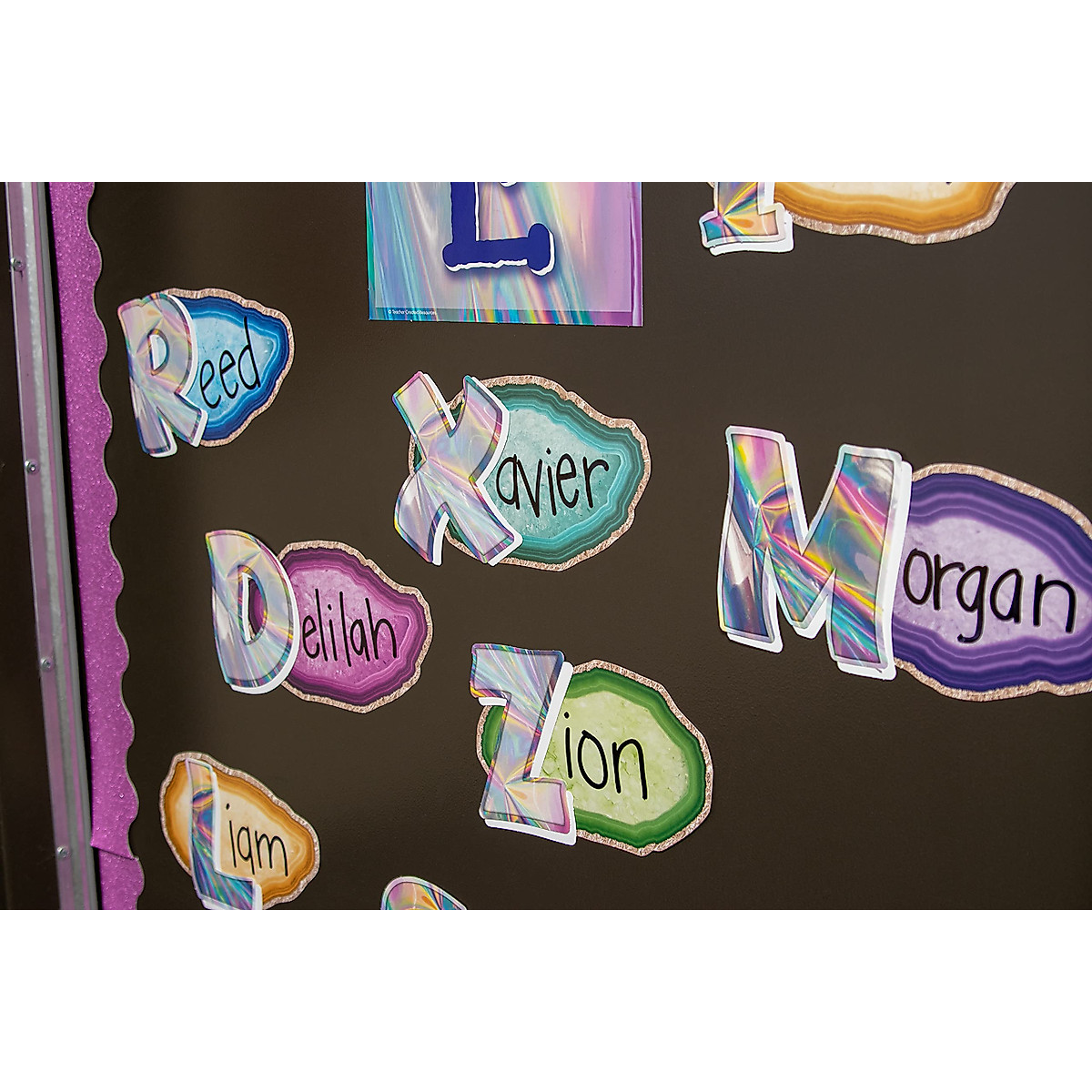 Teacher Created Resources Iridescent Funtastic 4" Letters Combo Pack (TCR8708)