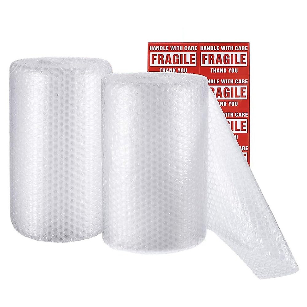 Bubble Cushioning Wrap 12 inch x 36 ft. - 72 Feet Total [2 Rolls of 36 Feet] Bubble Cushioning Wrap for Packing Moving Supplies Perforated Every 12" Amazing For Less (2-Rolls (72 Feet))