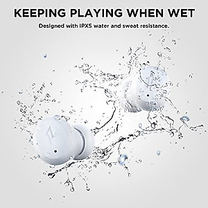 1MORE ComfoBuds Mini Hybrid Active Noise Cancelling Earbuds, in-Ear Headphones with Stereo Sound, Earbuds Wireless Bluetooth 5.2, Clear Calls, Wireless Charging, Soothing Sound, Waterproof, White