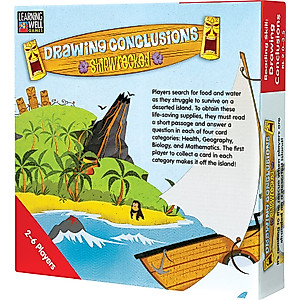 Edupress Drawing Conclusions Shipwrecked Game Red Level (EP61082)