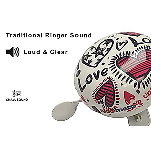 Kiddimoto Bike Bells for Kids| Premium Bicycle Bell for Kids, Boys, Girls and Adults with Loud Melodious Sound | Bicycle Horn for Road Bike, Mountain Bike, Bicycle, Scooter, MTB, BMX.