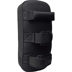 RDX MMA Thai Pad for Target Training, Convex Skin Leather Curved Kickboxing Strike Shield, Coaching Boxing, Muay Thai, Martial Arts, Karate, Taekwondo, Punching