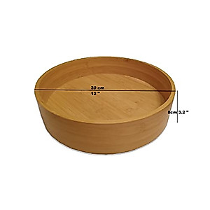 Coffee Syrup Rack- Rotating Syrup Bottle Holder- 9 Bottles Capacity Syrup Organizer-12 inches Lazy Susan for Bottle of Alcohol Oil Sauce- Spinning Tray for Cabinet Kitchen Restaurants Coffee Shops